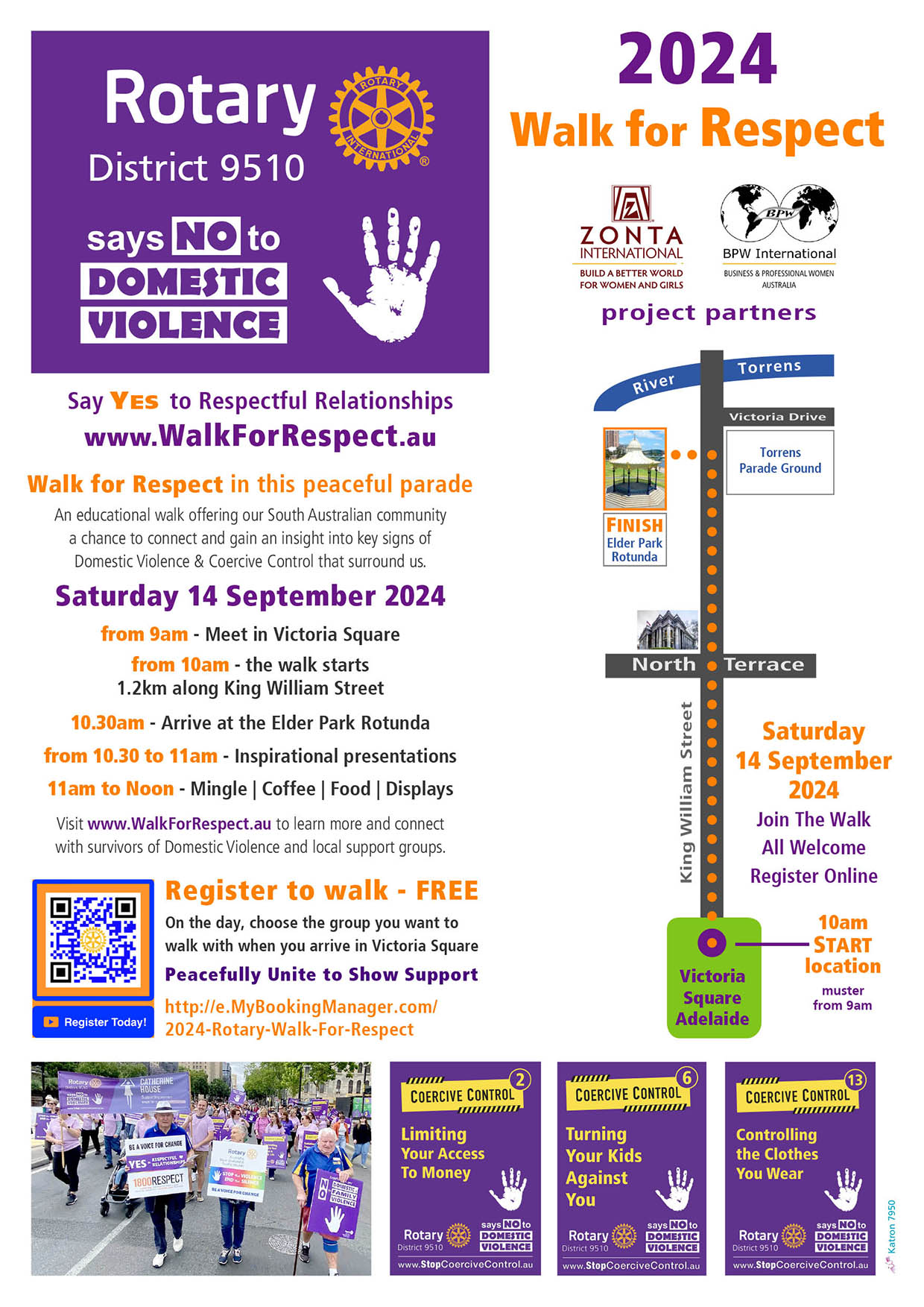 Rotary says No to Domestic Violence