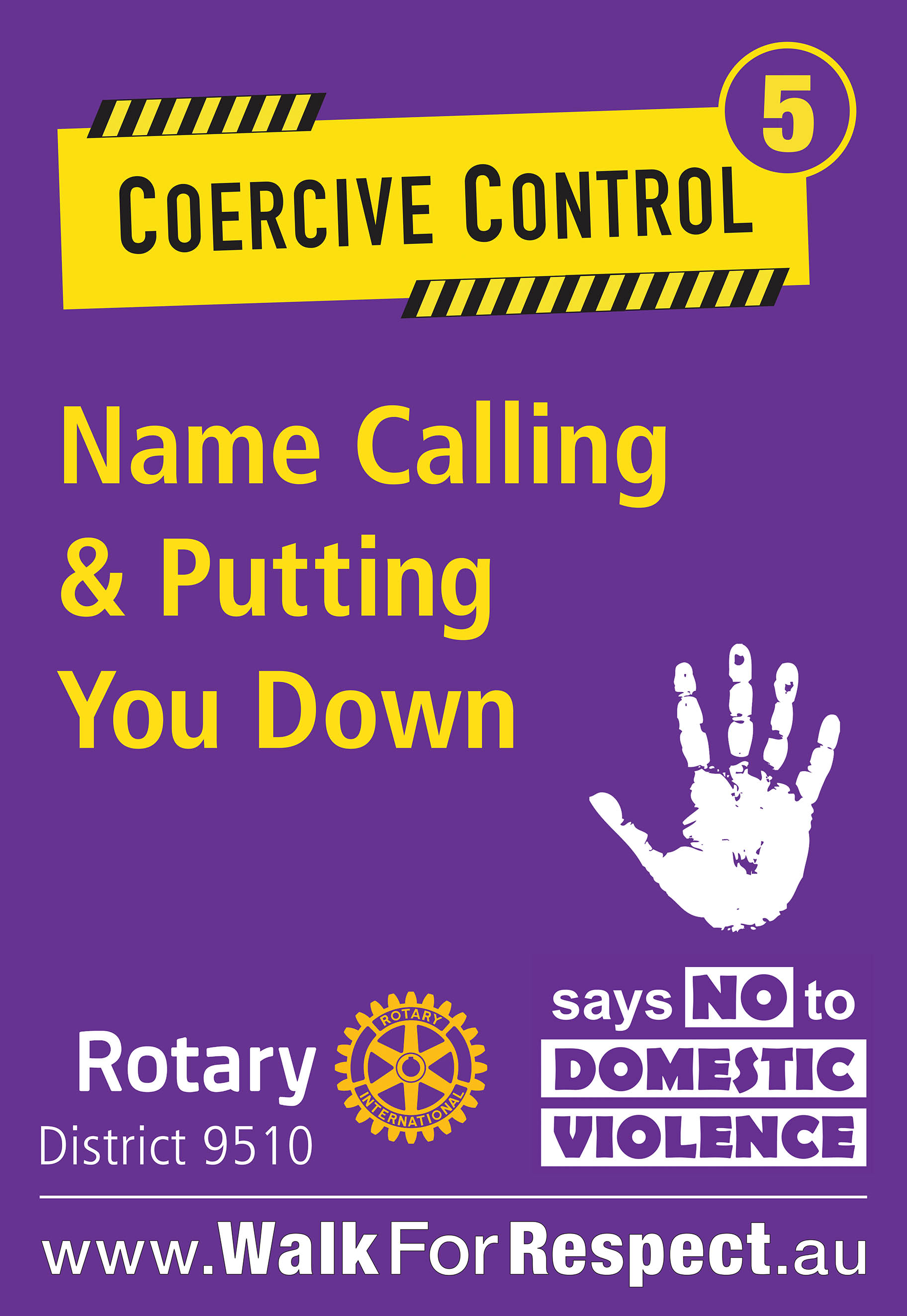 Rotary says No to Domestic Violence